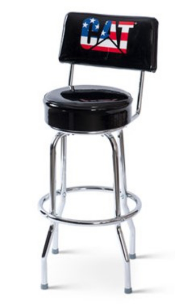 Ring Power CAT Retail Store. CAT Flag Bar Stool