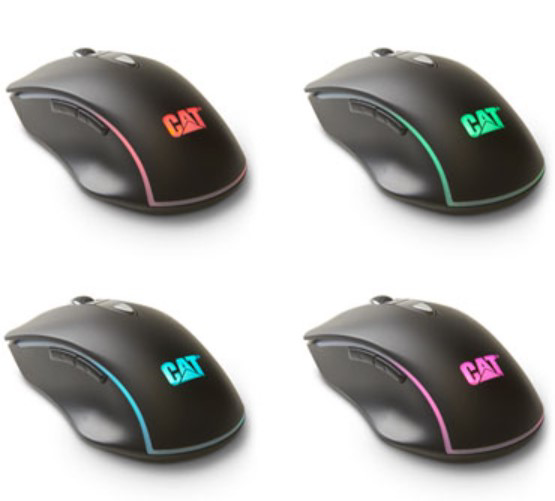 Ring Power CAT Retail Store. CAT LIGHT UP WIRELESS OPTICAL MOUSE BLACK