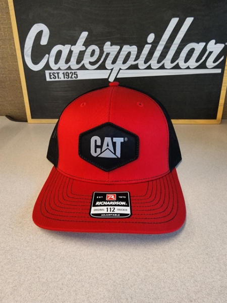 Ring Power CAT Retail Store. Ring Power Richardson Red/Black Mesh Hat