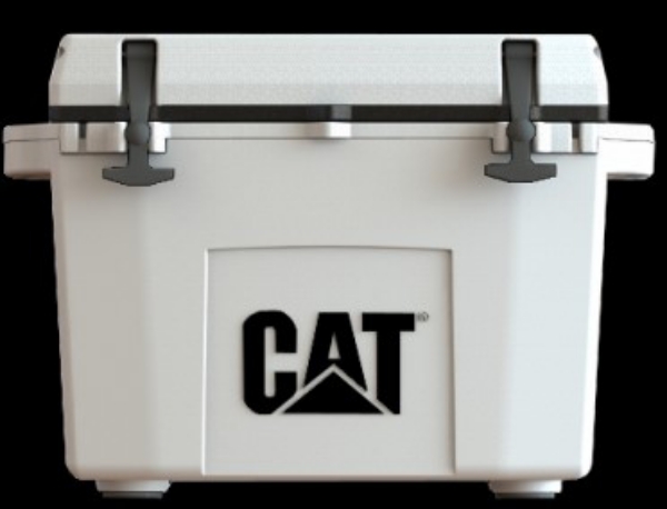 Ring Power CAT Retail Store. 27 Quart Cat Cooler White